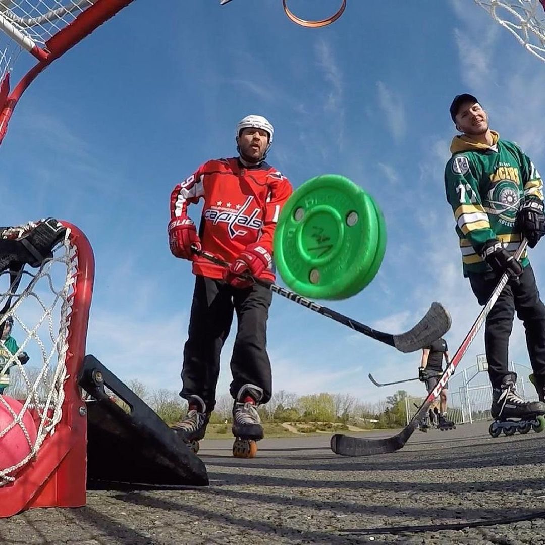 Flash Puck - Rechargeable Light Up Puck – Green Biscuit